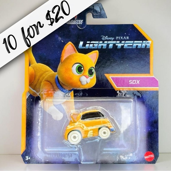 Mattel | Toys | Mattel Hot Wheels Disneys Lightyear Sox Cat Character ...